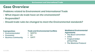 International Trade and Environment | PDF