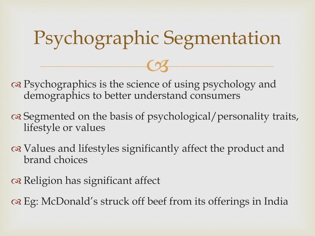 Market Segmentation | PPT