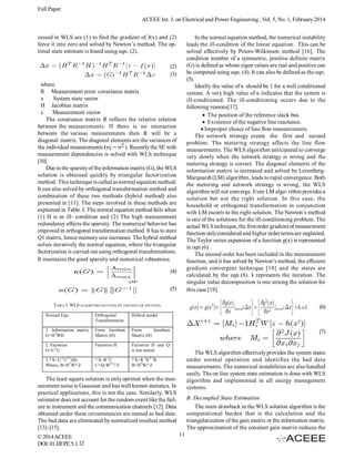 Power System State Estimation - A Review | PDF