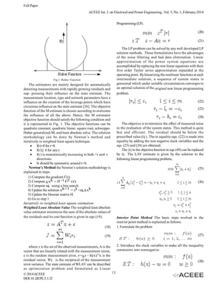 Power System State Estimation - A Review | PDF