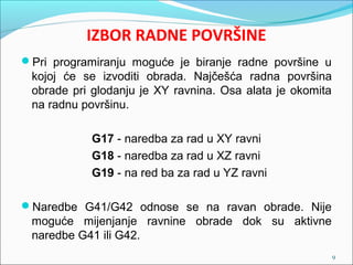 Modalne i nemodalne naredbe. G i M naredbe | PPT