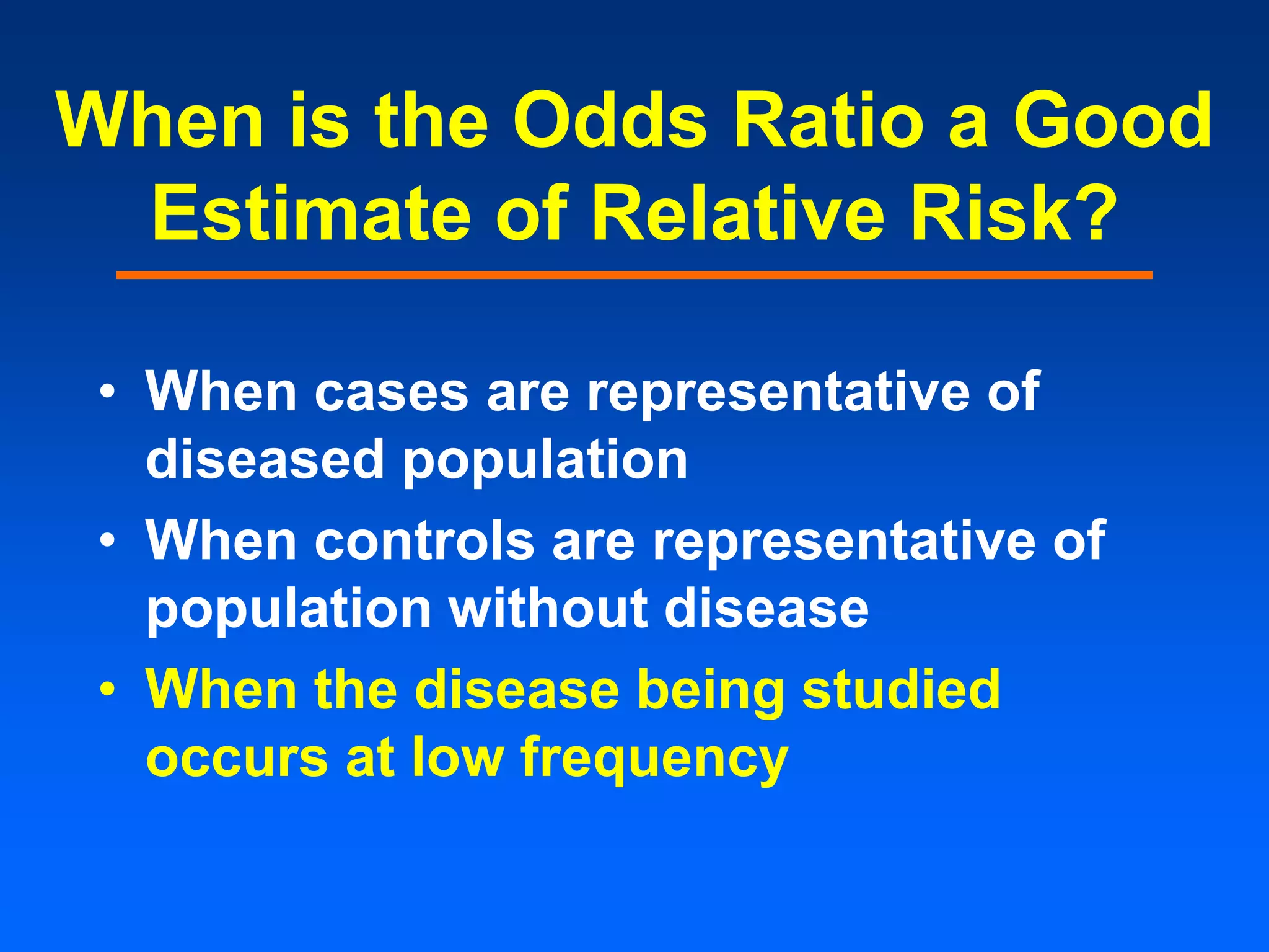 Relative and Atribute Risk | PPSX