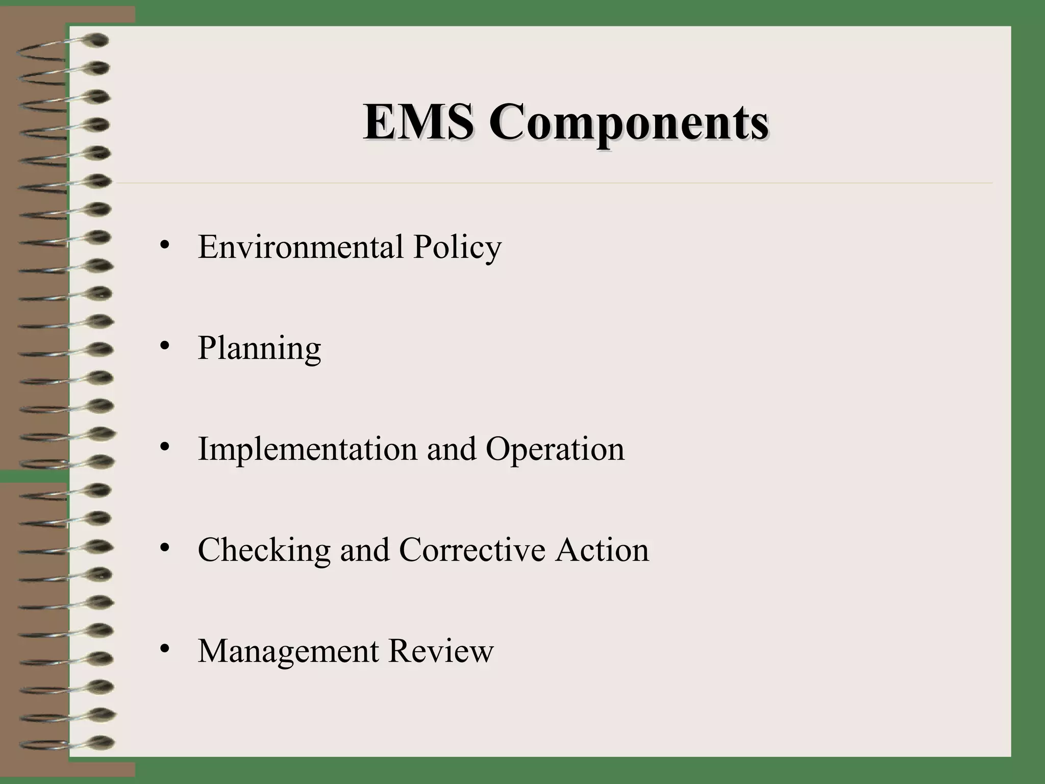 Environmental Management System | PPT