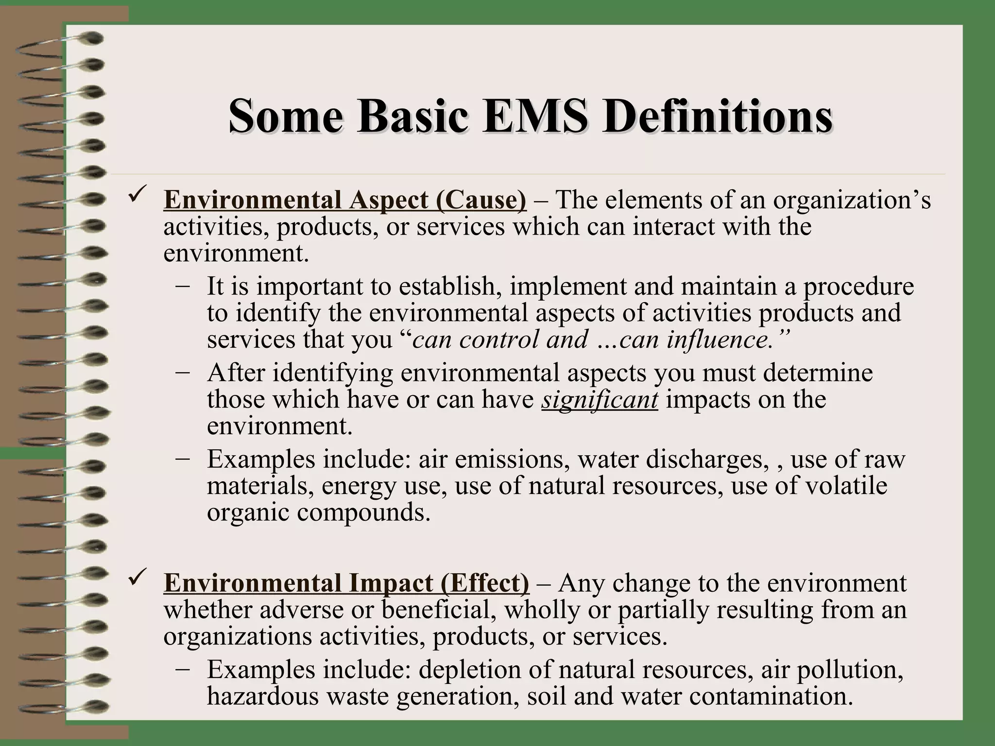 Environmental Management System | PPT