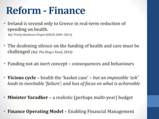 Leo Kearns, National Lead for Transformation and Change, Health Service ...