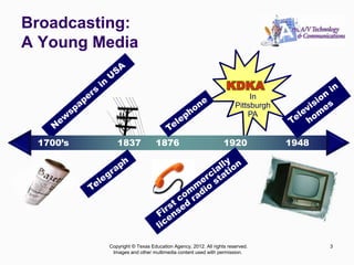 12. history of broadcasting | PPTX