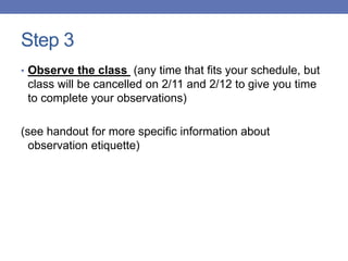 12. conversation starters, psu observation introduction, and unit 2 | PPT