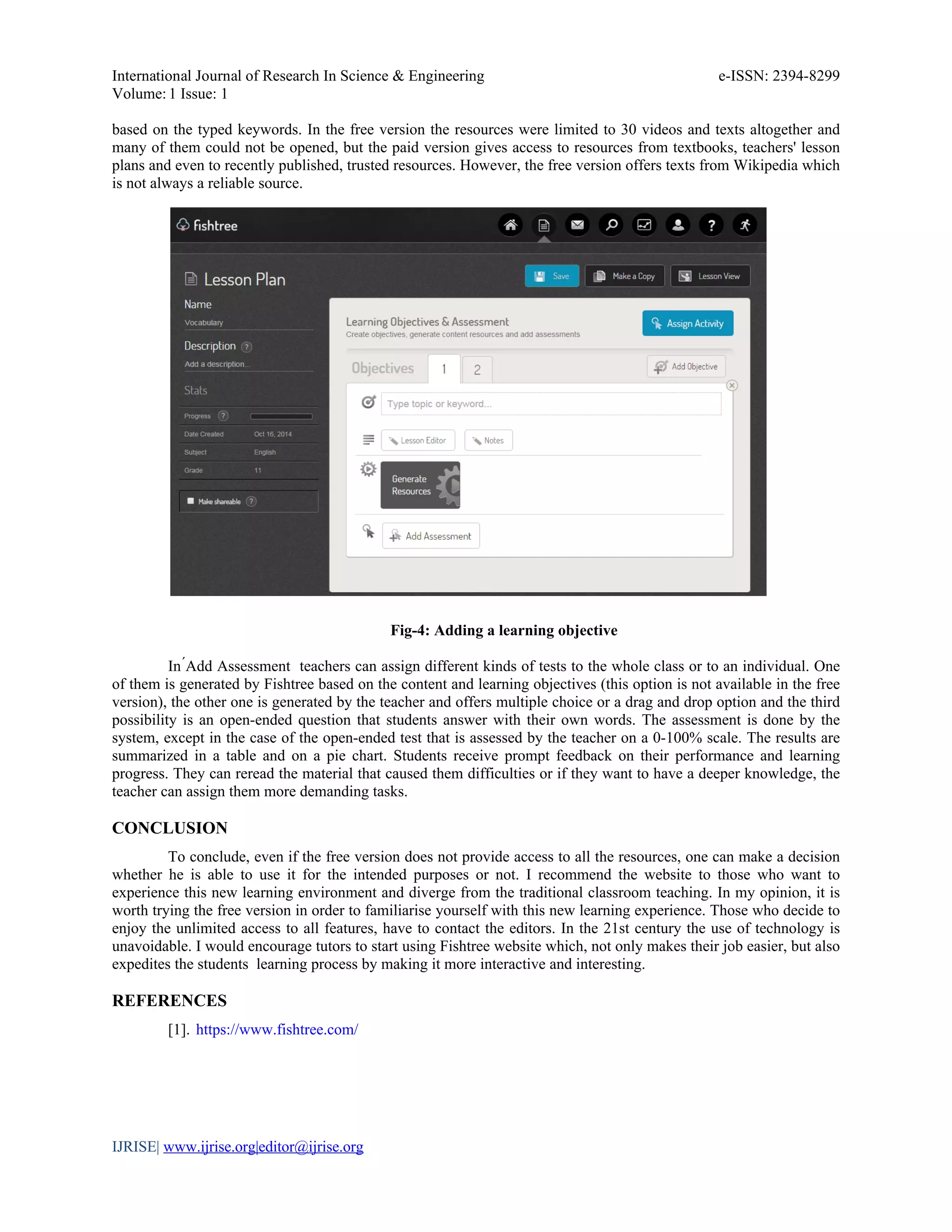Review on website fishtree | PDF
