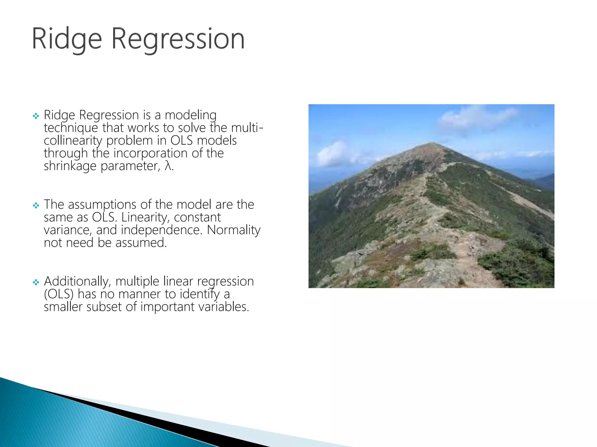 Data Science - Part XII - Ridge Regression, LASSO, and Elastic Nets | PDF