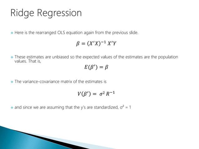 Data Science - Part XII - Ridge Regression, LASSO, and Elastic Nets | PDF