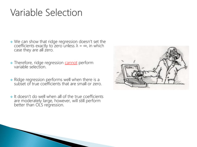 Data Science - Part XII - Ridge Regression, LASSO, and Elastic Nets | PDF