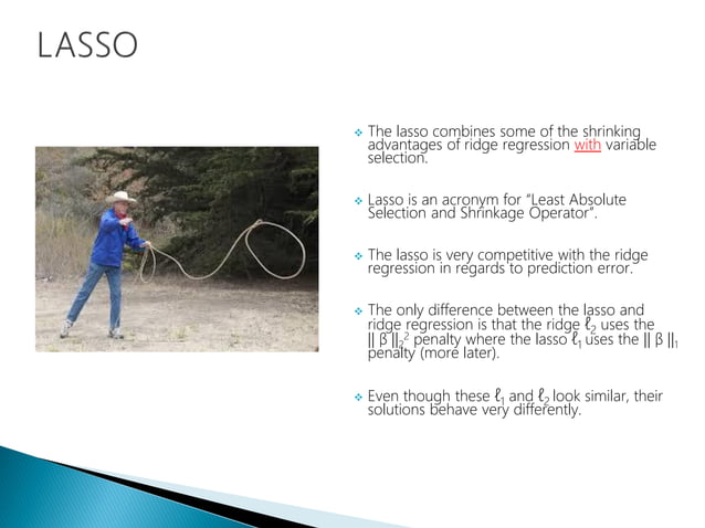 Data Science - Part XII - Ridge Regression, LASSO, and Elastic Nets | PDF