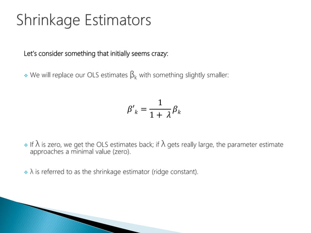 Data Science Part Xii Ridge Regression Lasso And Elastic Nets Ppt
