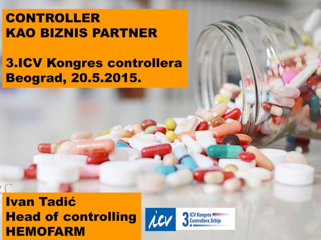 3. ICV Kongres Controllera Srbije 2015., Ivan Tadić, Head of ...