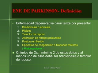 ENFERMEDAD DE PARKINSON | PDF