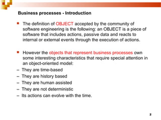 Business processes intro | PPT