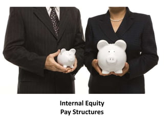 Internal equity - pay structures - Manu Melwin Joy | PPTX