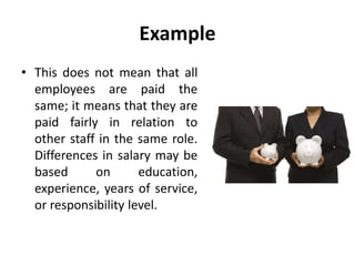 Internal equity - pay structures - Manu Melwin Joy | PPTX