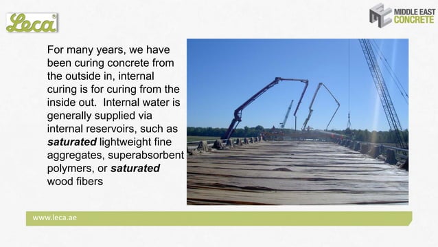 Internal Curing using Light Weight Aggregate | PPT