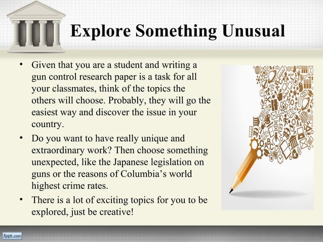 Gun Control Research Paper | PPT