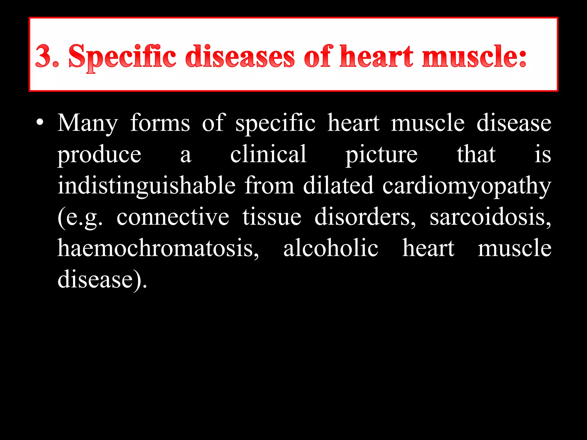 12. diseases of the myocardium | PPTX