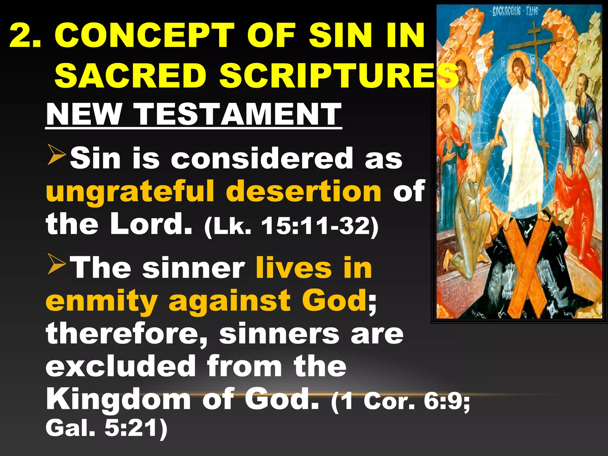 Sin And Its Kinds | PPT