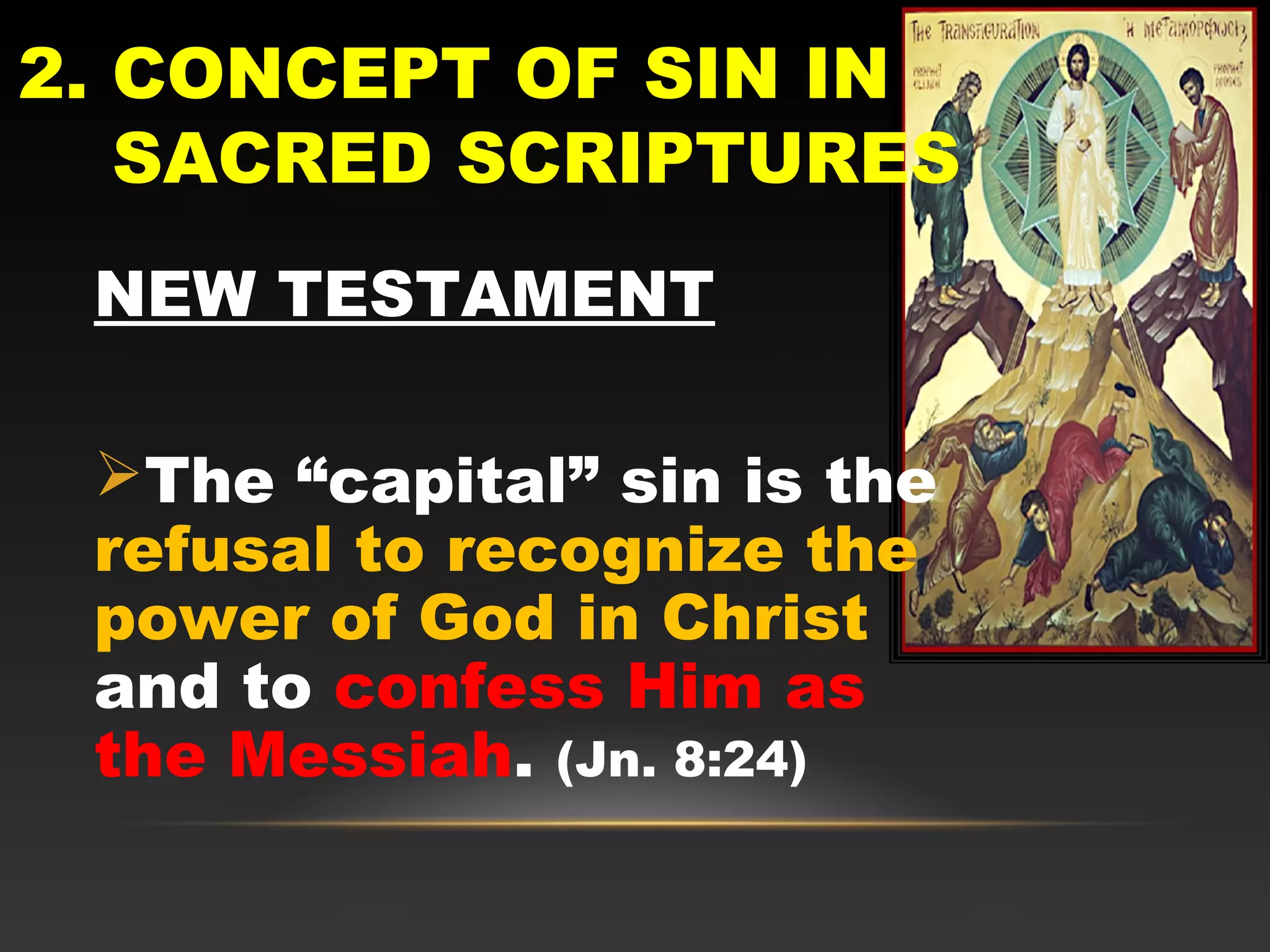 Sin And Its Kinds | PPT