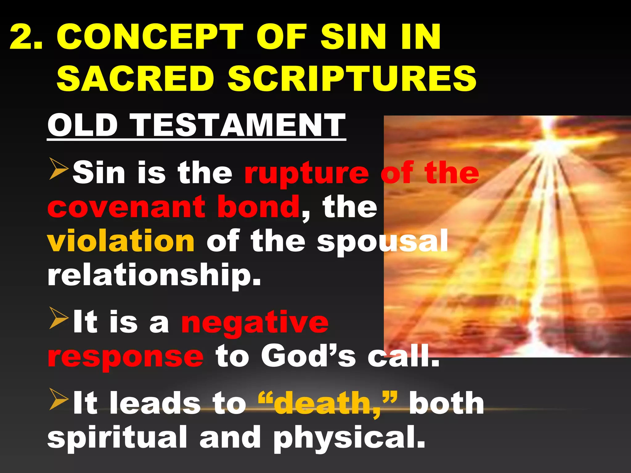Sin And Its Kinds | PPT