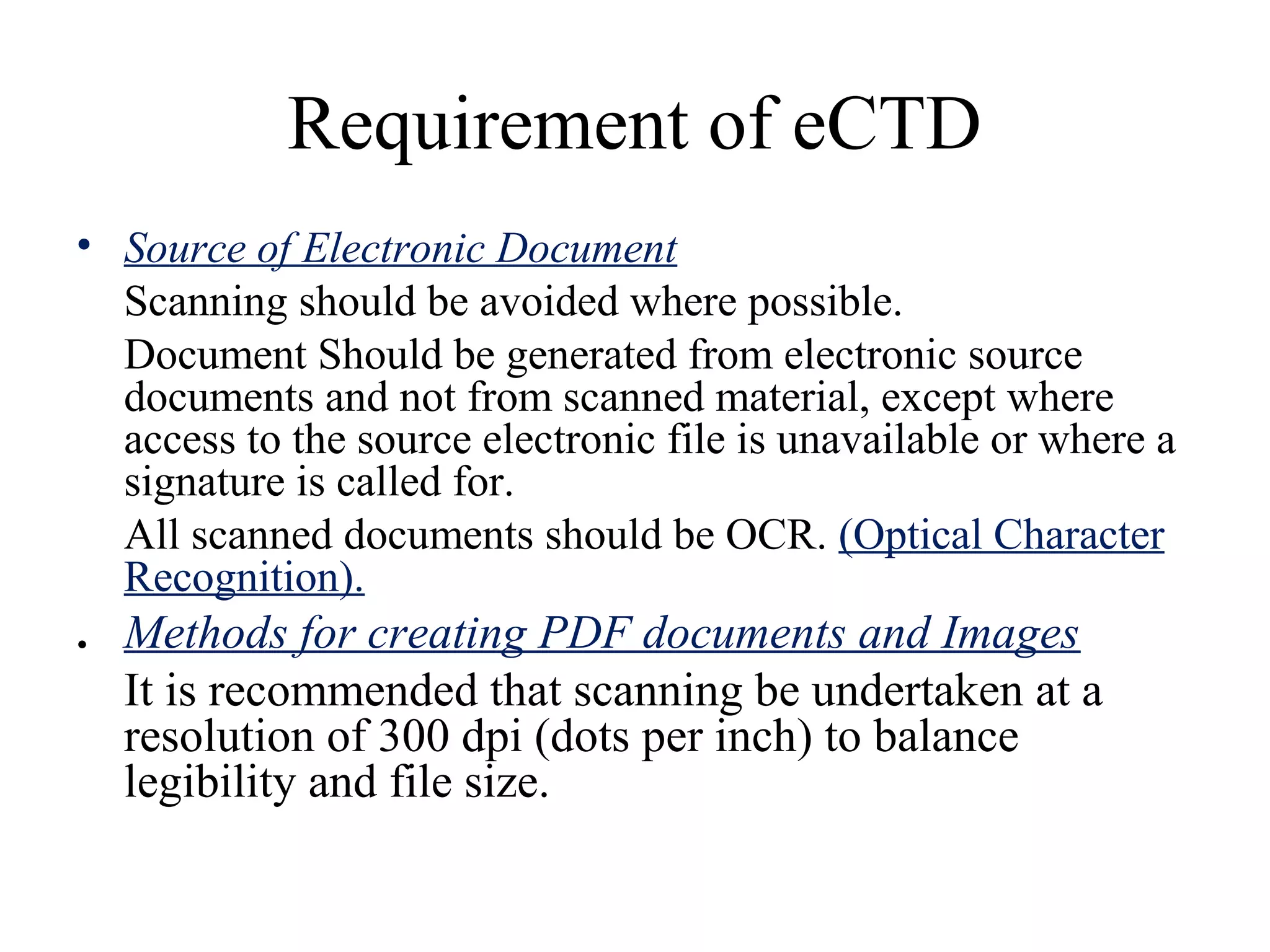 ctd and e ctd submission | PPT