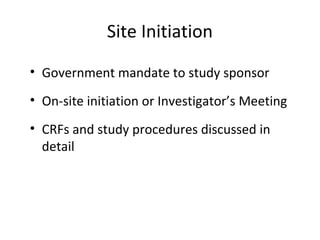 CLINICAL TRIAL PROJECT MANAGEMENT | PPT