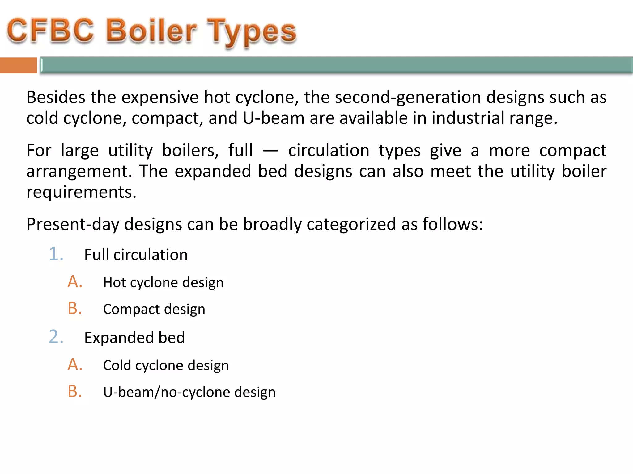 CFBC Boiler vs Pulverized Fired Boiler | PDF