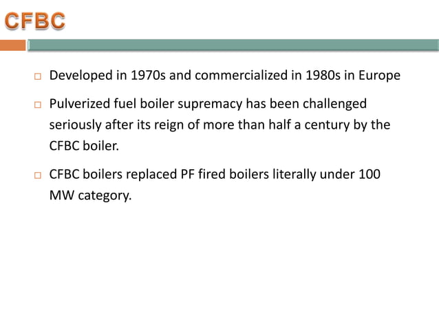 CFBC Boiler vs Pulverized Fired Boiler | PDF | Home Appliances | Home ...