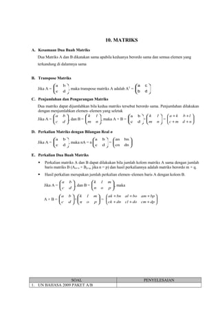 12. matriks | PDF