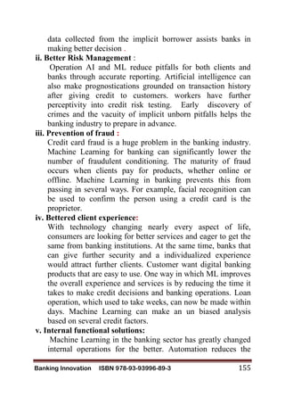 AI AND ML IN BANKING SECTOR | PDF