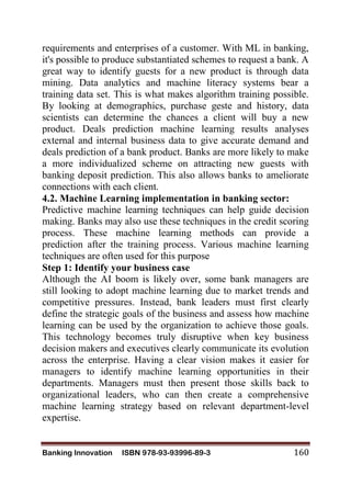AI AND ML IN BANKING SECTOR | PDF
