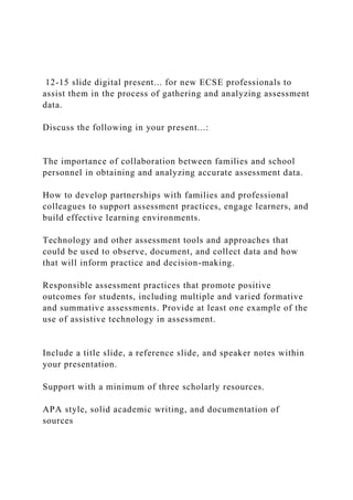 12-15 slide digital present... for new ECSE professionals to as.docx