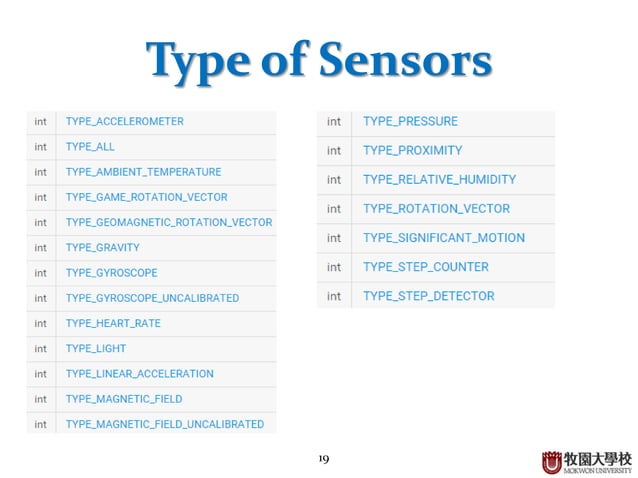 Android - Sensor Manager | PPT | Free Download