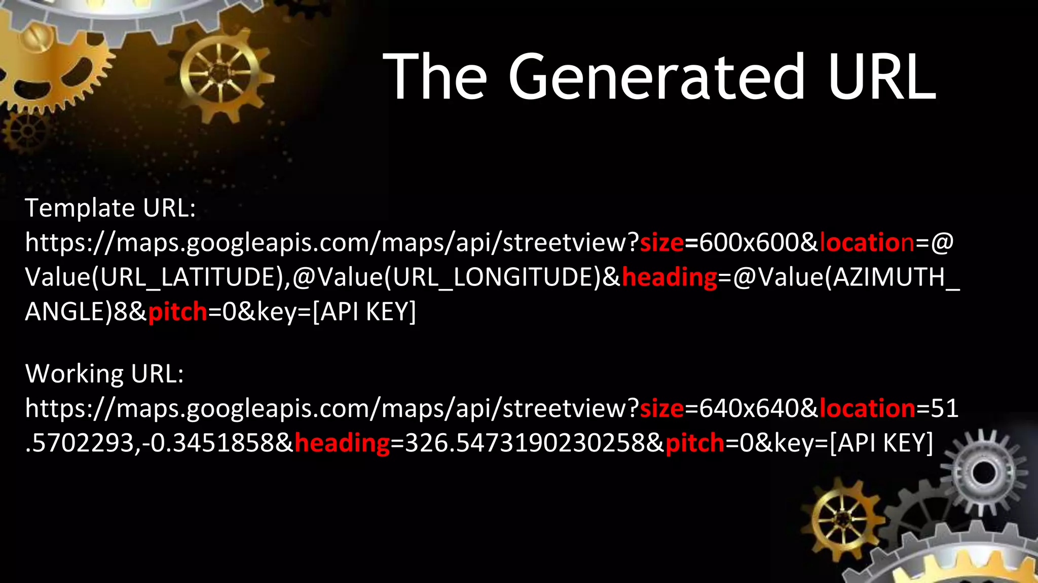 Incorporating Google Street View Imagery with the LLPG | PPT