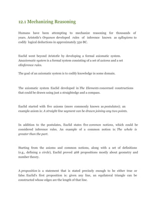 mechanizing reasoning | PPT | Physics | Science