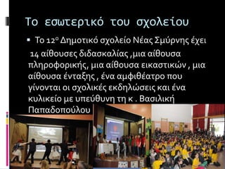 12ο Δ.Σ. Νέας Σμύρνης - Α.Μ. Ν.Α. - ΣΤ1 | PPTX