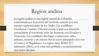 12. La Region Andina | PPTX