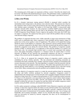 CONGESTION AWARE LINK COST ROUTING FOR MANETS | PDF | Free Download