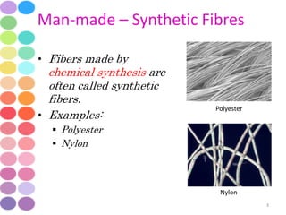 synthetic fibre and mineral fibre in pharmacognosy | PPTX