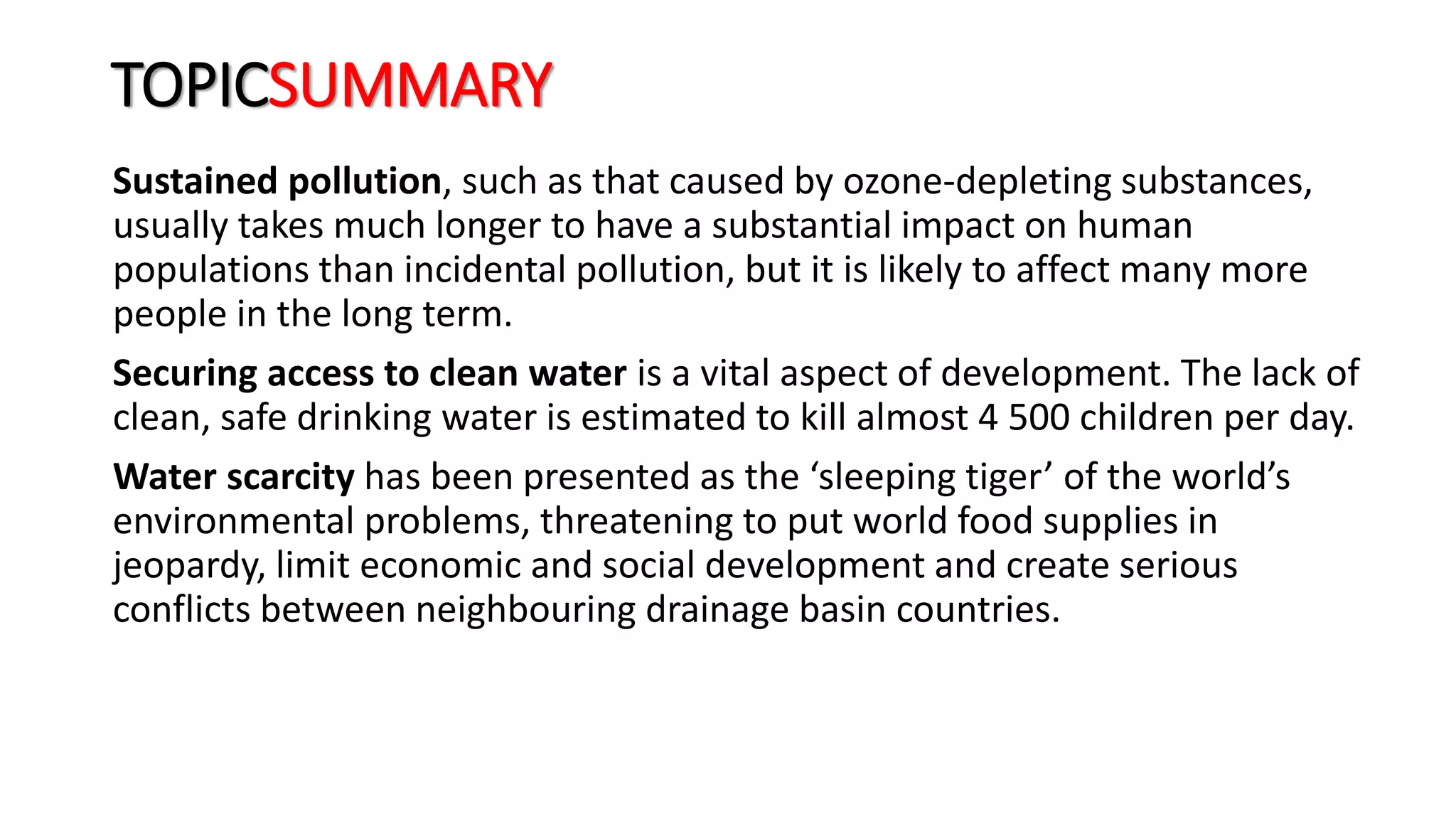 CAMBRIDGE GEOGRAPHY A2 REVISION - ENVIRONMENTAL MANAGEMENT ...