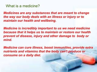 health and medicine | PPT