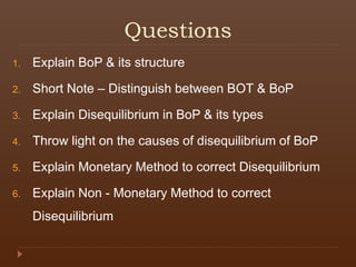 12. balance of payment | PPTX | Business Accounting & Finance | Business