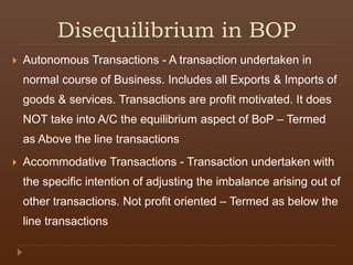 12. balance of payment | PPTX | Business Accounting & Finance | Business