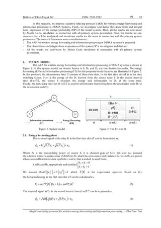 Adaptive relaying protocol for wireless energy harvesting and information processing in NOMA ...