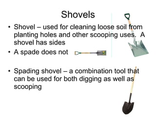 12 16 Digging Tools | PPT