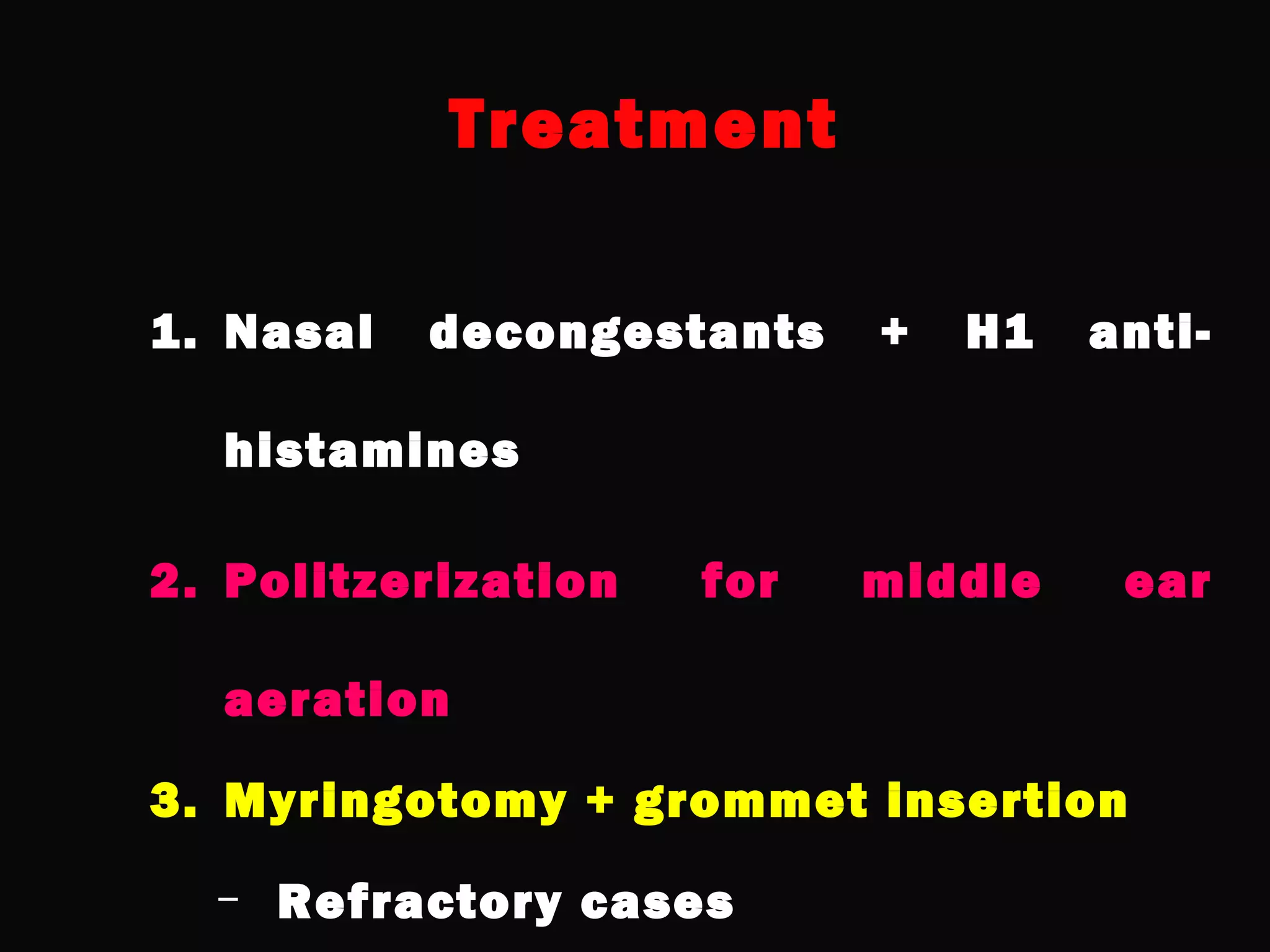 Non suppurative otitis media | PPT